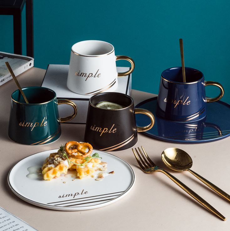 Ceramic Circle Mug Set-Green – NeoStyle Online Shop